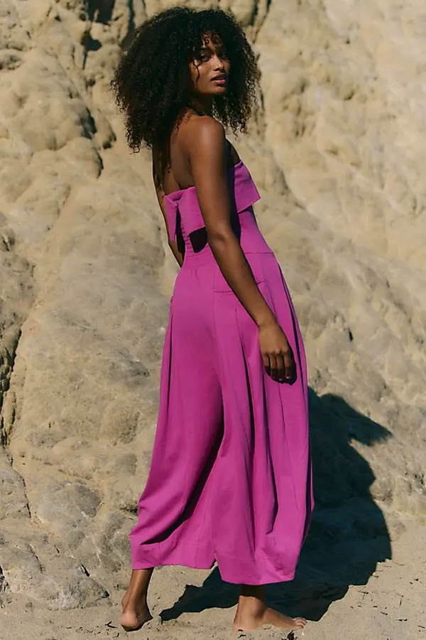 Free People Sonder One-Piece - Cactus Rose | Editorialist